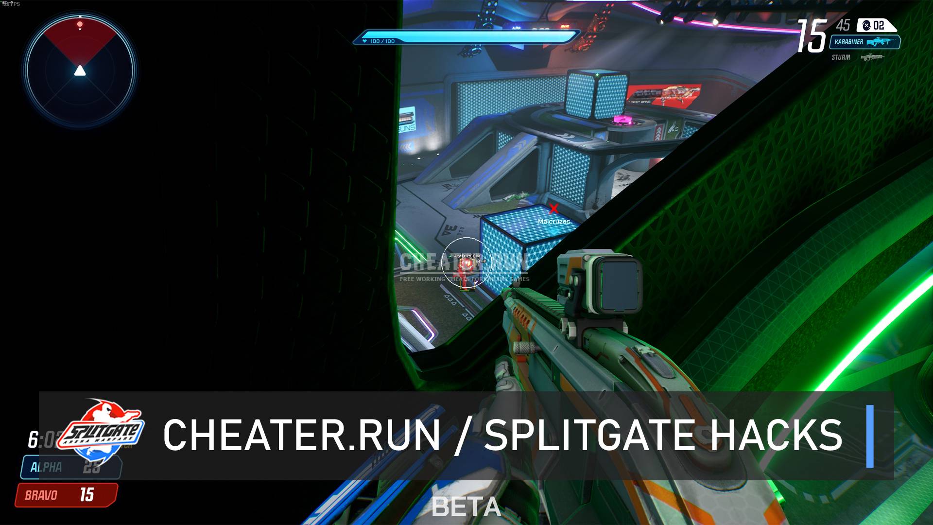 Splitgate Hacks & Cheats Free Download